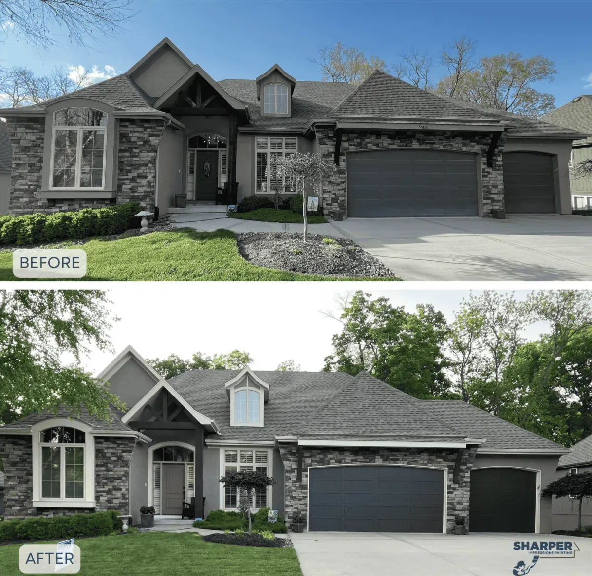 Stunning Stucco: 3-Day Exterior Project in Westerville, OH
